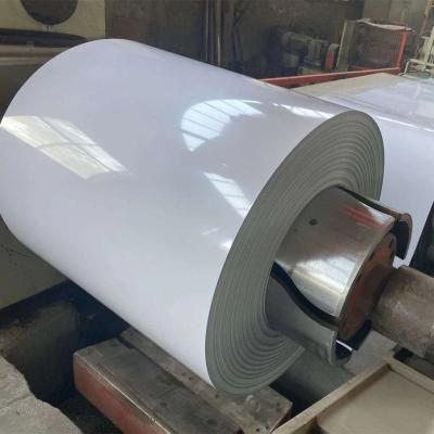 China 0.38mm PPGI Bright Surface TDC51D+Z Prepainted Galvanized Steel Coil Rolled Steel Sheet for sale