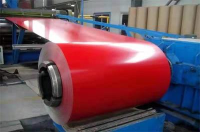 China 0.38mm Color Coated Coils PPGI Prepainted Galvanized Coil For Roof Covering Of Building for sale