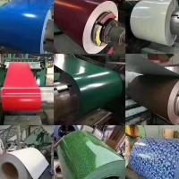 China PPGI Steel Coil 0.12-1.2mm Prepainted Galvanized Steel Coil For Roofing Materials for sale