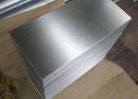 China Zero Spangle Surface Finish Galvanized Sheet Plate Silver Color Length 1000mm-6000mm for sale