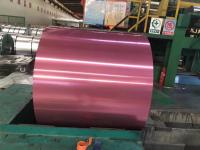 China Color Coated Steel Coil PPGL PPGI Prepainted Galvanized Steel Coils for Decoration for sale