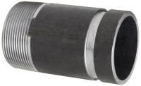 China Groove End Carbon Steel Pipe with ±0.01mm Thickness Tolerance and Q345B Grade for sale