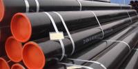 China ±0.01mm Thickness Tolerance Carbon Steel Pipe with Plastic Caps Protection and Welded Connection for sale