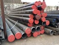 China grade Q345B Carbon Steel Pipe High Carbon Steel Tube with Plastic Caps for sale