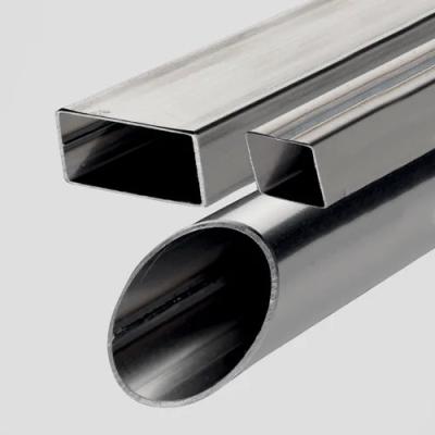 China ASTM A554 A312 Standard Rectangle Shape Stainless Steel Pipe ZNGL-110 for sale