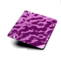 China Ss 201 304 316 Water Ripple Decorative Stainless Steel Plate Sheet for sale