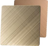 China Ss Sheet 201 304 316 Grade Stainless Steel Decorative Plate For Feature Wall for sale