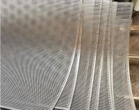 China 430 304 316 Stainless Steel Sheet 0.5mm Stainless Steel Mesh Screen With Laser Drilling for sale