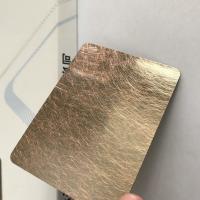 China 304 Stainless Steel Plate 304L HairLine Colorful Stainless Steel Sheet With Brushed Surface for sale
