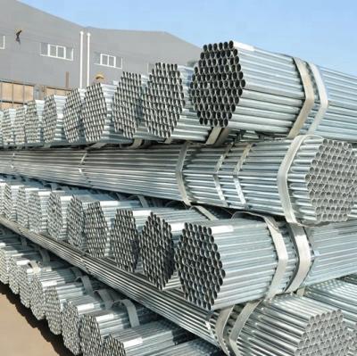 China GI Black Bright Pre Galvanized Steel Pipe 20mm Galvanized Steel Tube Q195 for sale