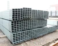 China Hot Rolled Pre Galvanized Steel Tube 40x80mm Rectangular Steel Tube Q235 for sale
