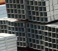 China Structure Frames Seamless Galvanized Steel GI Rectangular Pipe Q235B for sale