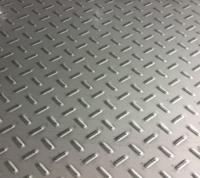 China Press Stamping 304 Patterned Textured Stainless Checkered Plate 1219mm for sale