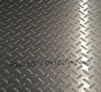 China Press Stamping 304 Patterned Textured Stainless Checkered Plate 1219mm for sale
