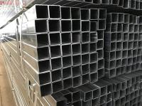 China S185 GI Square Pipe 20x20mm Galvanized Steel Tube For Greenhouse for sale