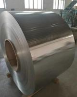 China Slit Band Thickness 0.4mm AISI Silver Galvanized Steel Coil for sale