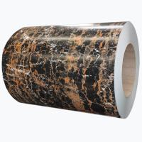 China Sgcc Galvanized Steel Coil Color Coating / Marble Color / Wood / Flower Design for sale