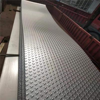 China AISI Stainless Steel Diamond Rolled Plate Sheets 300 Series 321 304 16mm for sale