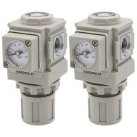 China Compressor Air Pressure Regulator Parts With Air Control Pressure Gauge 1.5 MPa for sale