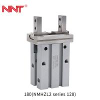 China Solid Two Jaw Parallel Pneumatic Gripper M3x0.5 / M5x0.8 Pipe Size for sale