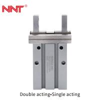 China M3*0.5 Parallel Gripper Pneumatic Two fingers Double / Single Acting for sale