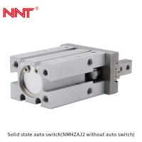 China Sliding Finger Parallel Pneumatic Gripper Double / Single Acting for sale