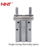 China Air Parallel Finger 2 Jaw Parallel Gripper Pneumatic Piston Cylinder for sale