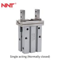 China NNT Parallel Pneumatic Linear Gripper Air Clamping Force CE approval for sale
