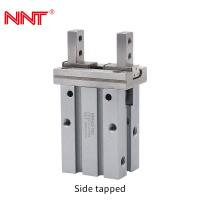 China Clamping Parallel Pneumatic Gripper High precision 0.01mm-0.02mm for sale