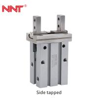 China Clamping Parallel Pneumatic Gripper High precision 0.01mm-0.02mm for sale