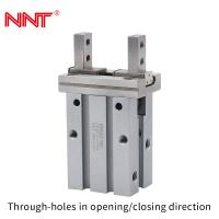 China NNT Parallel Adjustable Air Gripper Cylinder 40mm Maximum Stroke for sale