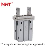 China NNT Parallel Adjustable Air Gripper Cylinder 40mm Maximum Stroke for sale