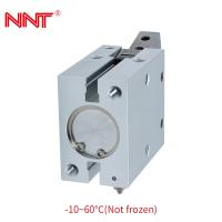 China Angular Double Pneumatic Cylinder Compact Size 0.01 Repeatability for sale