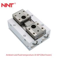 China Double piston Small Pneumatic Gripper , CE Double Acting Pneumatic Cylinder for sale