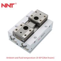 China Double piston Small Pneumatic Gripper , CE Double Acting Pneumatic Cylinder for sale