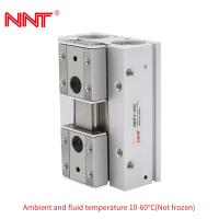 China Double piston Small Pneumatic Gripper , CE Double Acting Pneumatic Cylinder for sale
