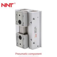 China Accuracy Air Pneumatic Gripper Double Acting Slim Pneumatic Cylinder for sale