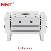 China NNT  Cylinder Pneumatic Finger Gripper , Aluminum 2 Finger Robot Gripper for sale