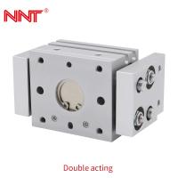 China NNT  Cylinder Pneumatic Finger Gripper , Aluminum 2 Finger Robot Gripper for sale