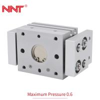China Two Fingers Pneumatic Wide Gripper Cylinder MHL2 Stable Robot Gripper for sale