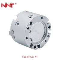 China Air Fluid 3 Jaw Pneumatic Gripper Double Acting Smooth Operation for sale