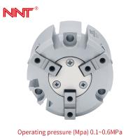 China Cylindrical Pneumatic Air Gripper 0.1~0.6MPa Standard Long Strokes Type for sale