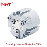 China Cylindrical Pneumatic Air Gripper 0.1~0.6MPa Standard Long Strokes Type for sale