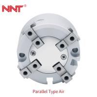 China Air Fluied 4 Jaw Pneumatic Gripper , NNT NMHS4 Aluminum Air Cylinders for sale