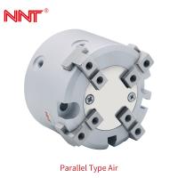 China Air Fluied 4 Jaw Pneumatic Gripper , NNT NMHS4 Aluminum Air Cylinders for sale