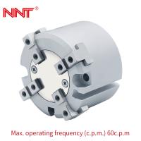 China 0.1-0.6MPa 4 Jaw Pneumatic Gripper , NNT Parallel Gripper Pneumatic for sale