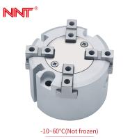 China NMHS4 4 Jaw Pneumatic Gripper , Aluminum Air Gripper Cylinder for sale