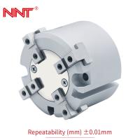 China 4 Jaw Rotary Pneumatic Gripper Double acting Precision Cylindrical for sale