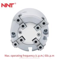 China NNT 4 Jaw Pneumatic Gripper Gripping Force 0.5MPa Double Acting for sale