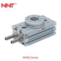 China Aluminum Rotary Air Cylinder , 1MPa Double Acting Pneumatic Cylinder for sale